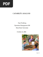 Normal Capability Sixpack Interpretation Guide | PDF | Normal ...