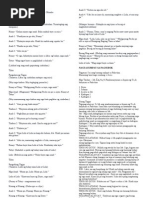 Role Play Script | PDF