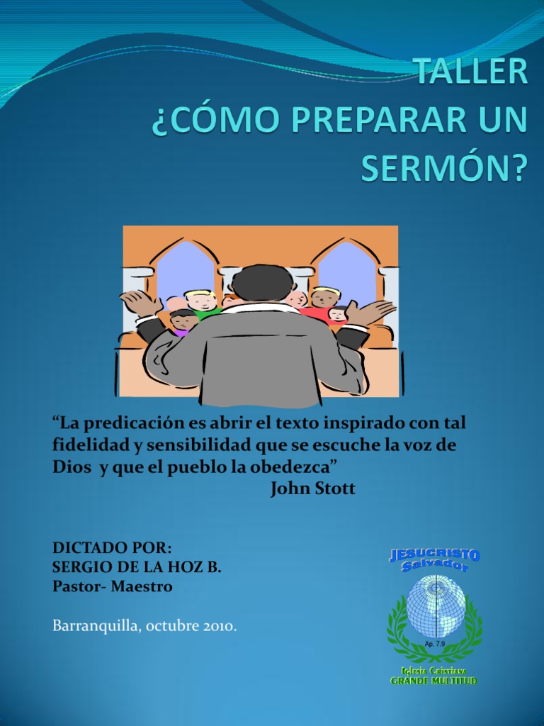Como Preparar Un Sermon | PDF | Sermón | Biblia