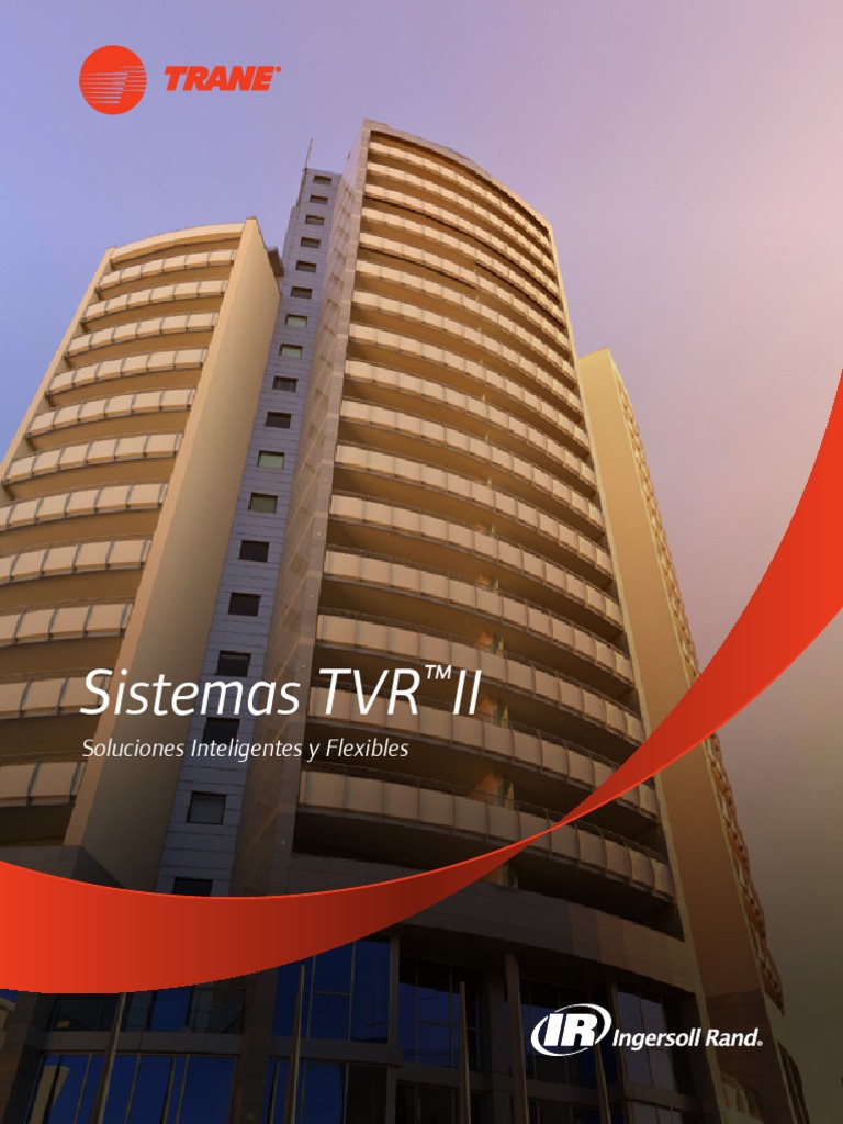 Trane TVR II Sistemas | PDF | Caldera | Ventilador mecánico