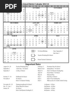 Wilson County Schools Calendar 2026-27 | PDF | Educational ...