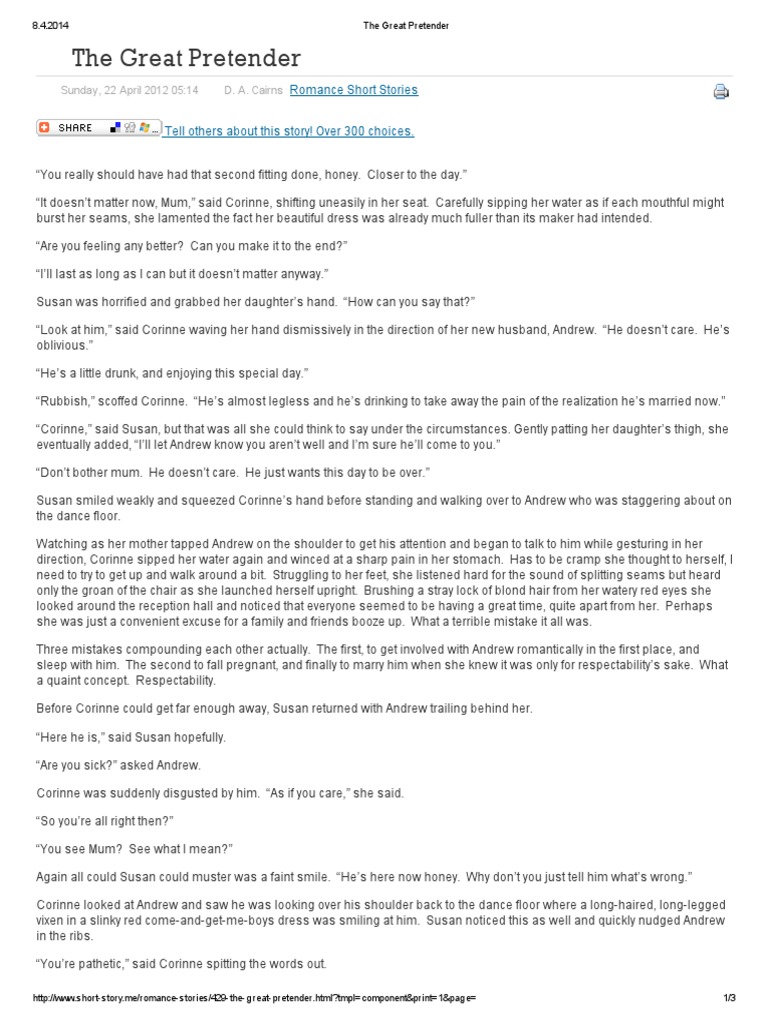 The Great Pretender | PDF