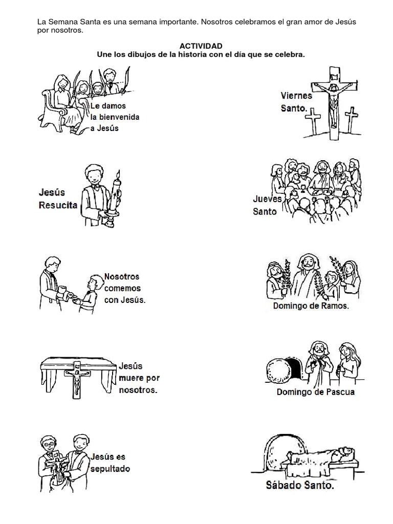 Actividades de Semana Santa para Niños | PDF | Ciencias sociales