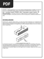 Understanding Sectional Views in Technical Drawing | PDF | Technical ...