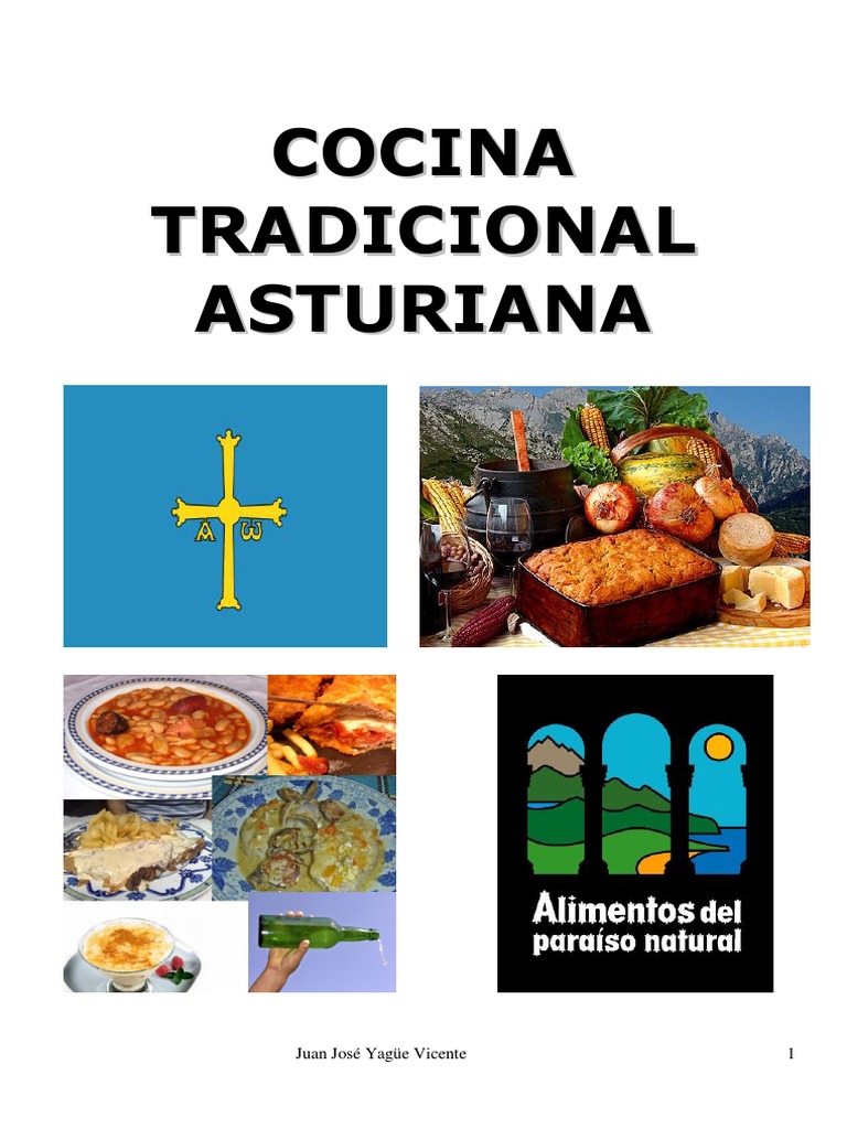 Cocina Tradicional Asturiana | PDF | Comida y bebida | Alimentos