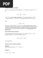 Advanced Engineering Math (Problems W/ Solutions) | PDF | Laplace ...