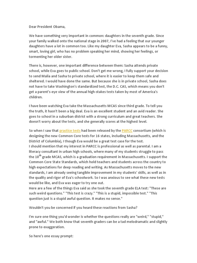 Practice Tests Parcc | PDF | Multiple Choice | Curriculum