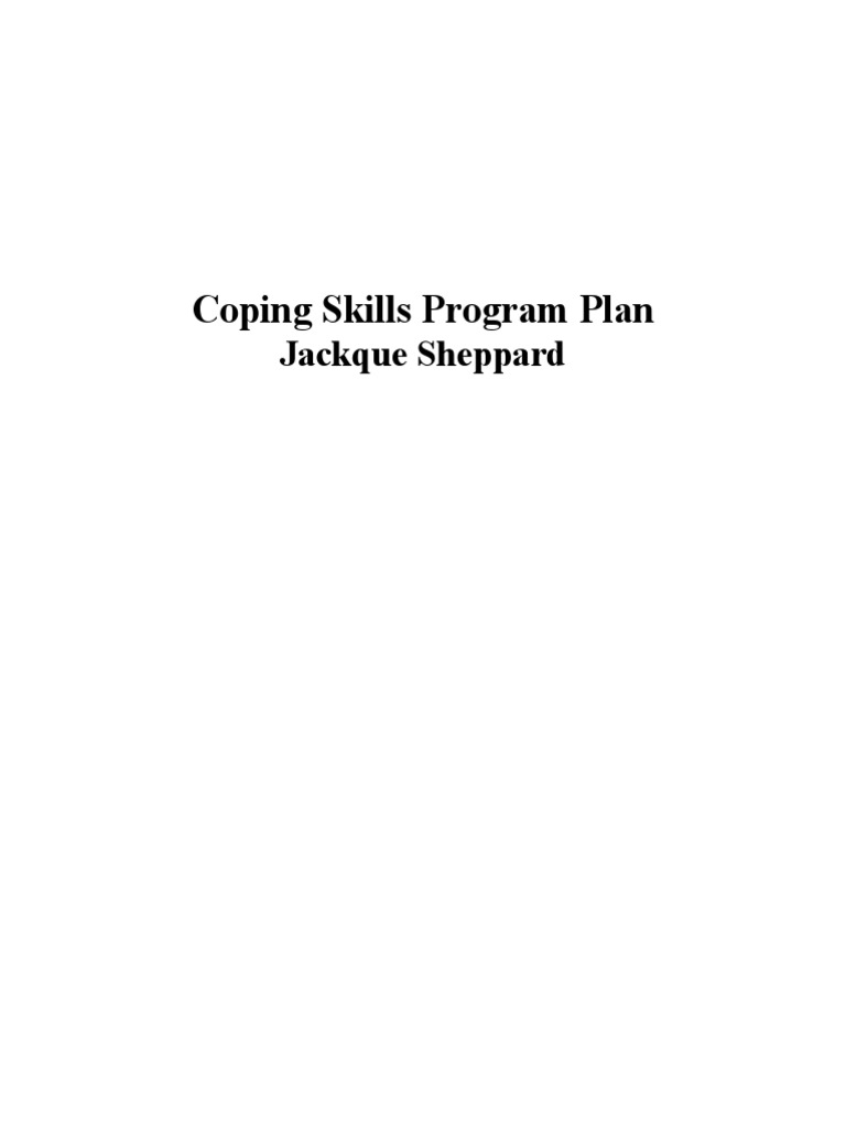 Comprehensive Program Plan | PDF | Anorexia Nervosa | Eating Disorder