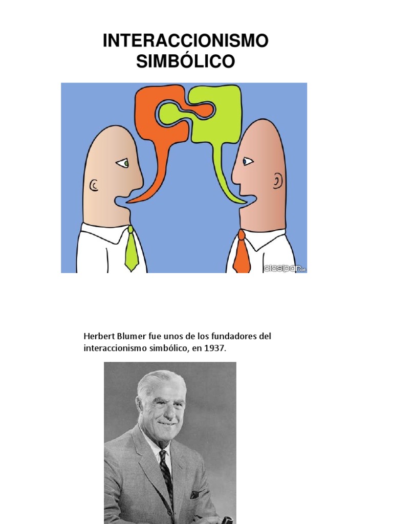 Interaccionismo Simbólico | PDF | Los símbolos | Sociedad