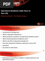 Operational Readiness | PDF | Competence (Human Resources) | Strategic ...
