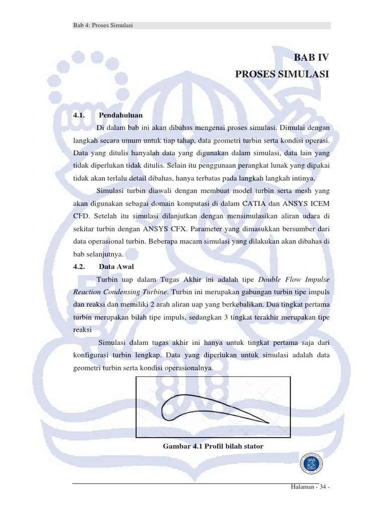 Simulasi Turbin Uap: Proses dan Data | PDF