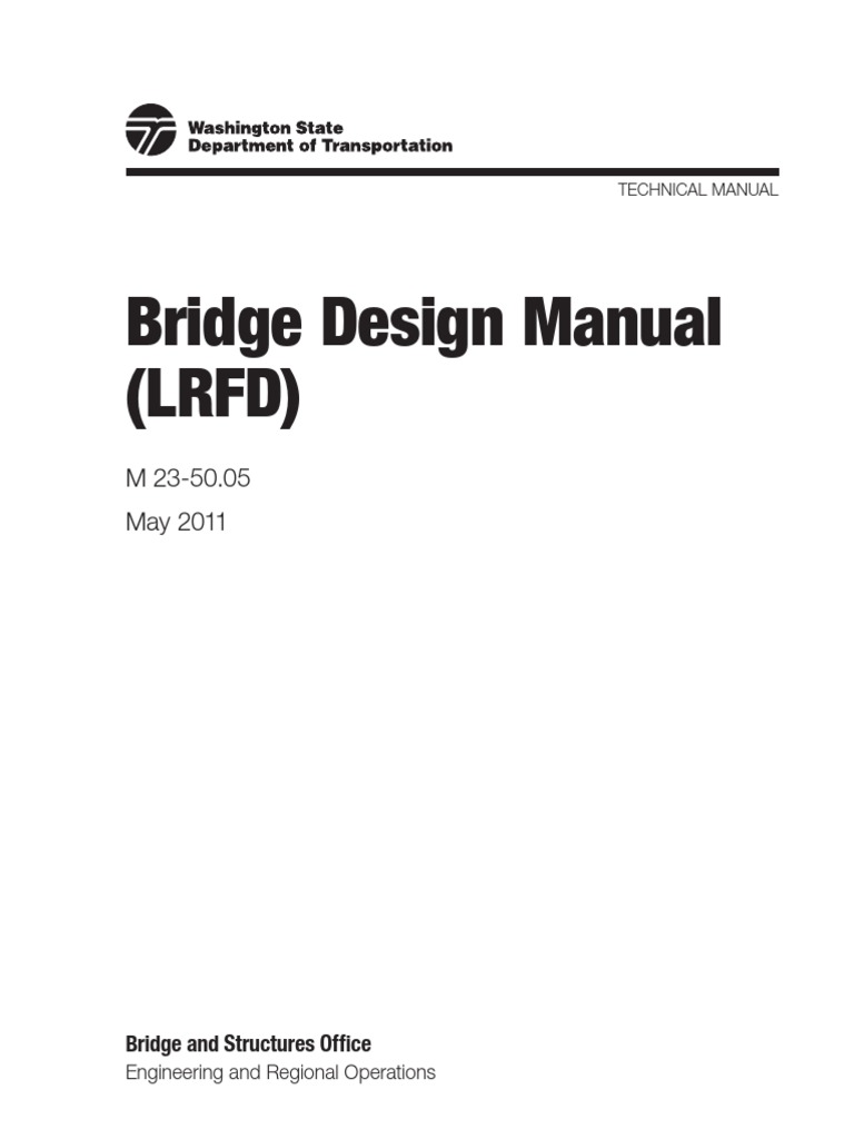 AASHTO Bridge Design Manual (LFRD) | PDF | Americans With Disabilities ...