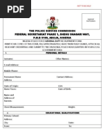 BVN Enrolment Form | PDF