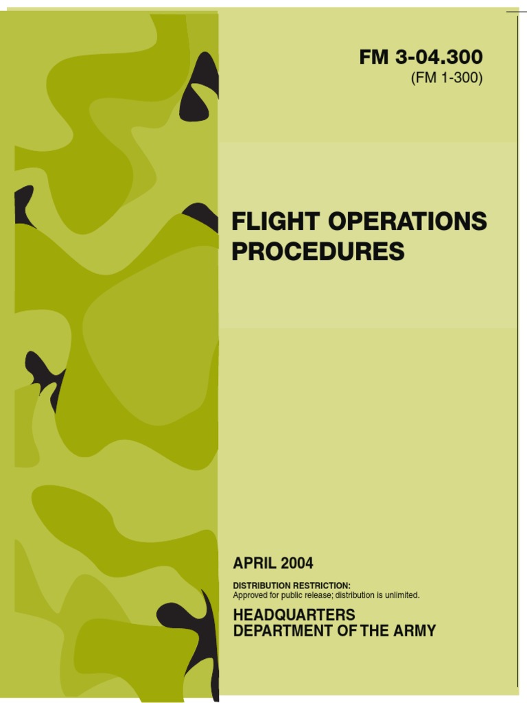 FM 3-04.300 Flight Operations Procedures | PDF