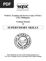 Supervisory Skills Training Module | PDF | Leadership | Performance Appraisal