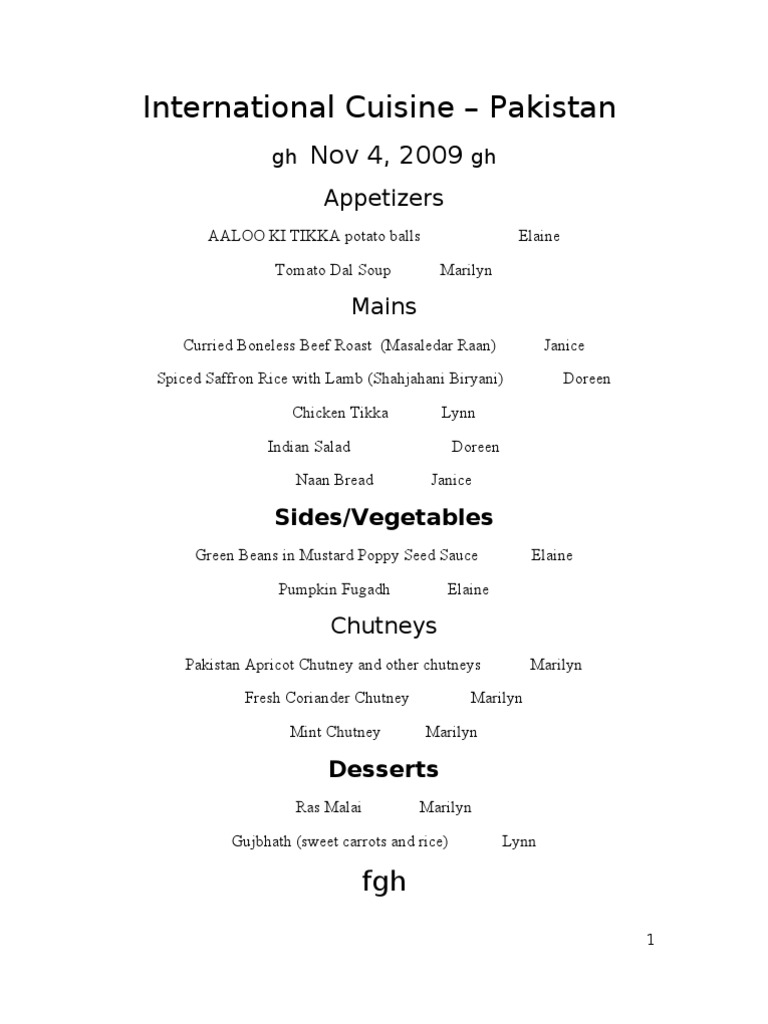 Authentic Pakistani Cuisine Recipes | PDF | Foods | Cuisine