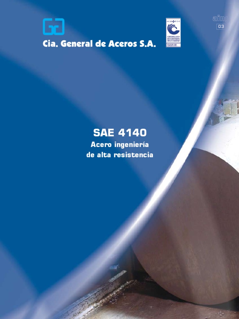 Sae 4140 | PDF | Tratamiento a base de calor | Soldadura