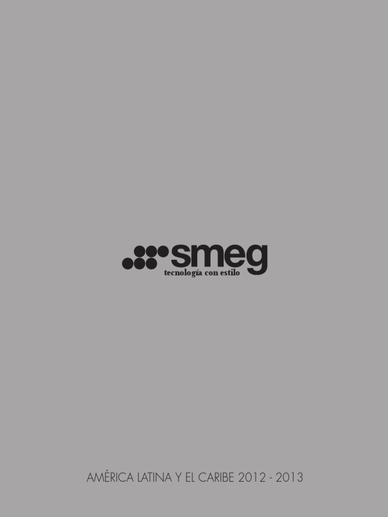 Smeg Spanish Catalog 2012 13 | PDF | Alimentos | Estufa de cocina