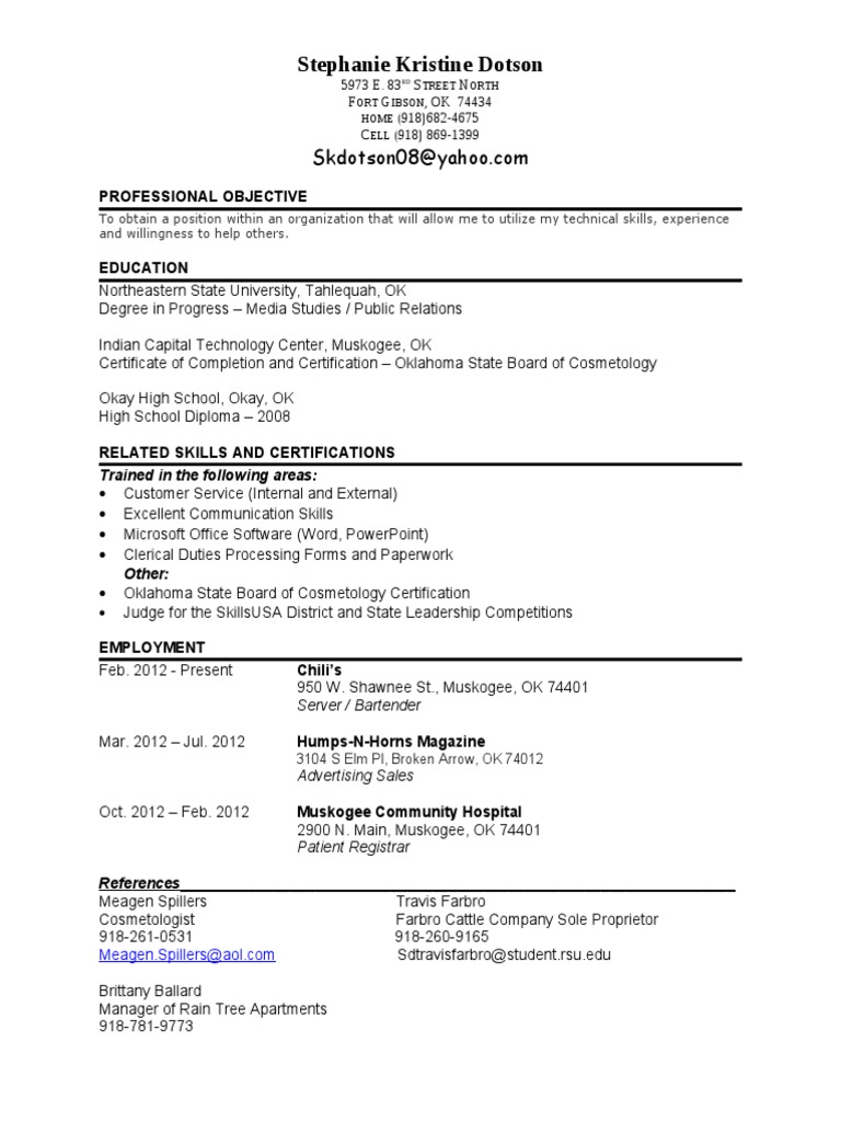 Resume Stephanie | PDF
