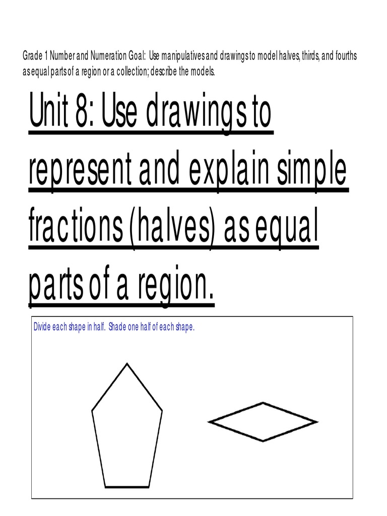 Grade 1 Unit 8 | PDF