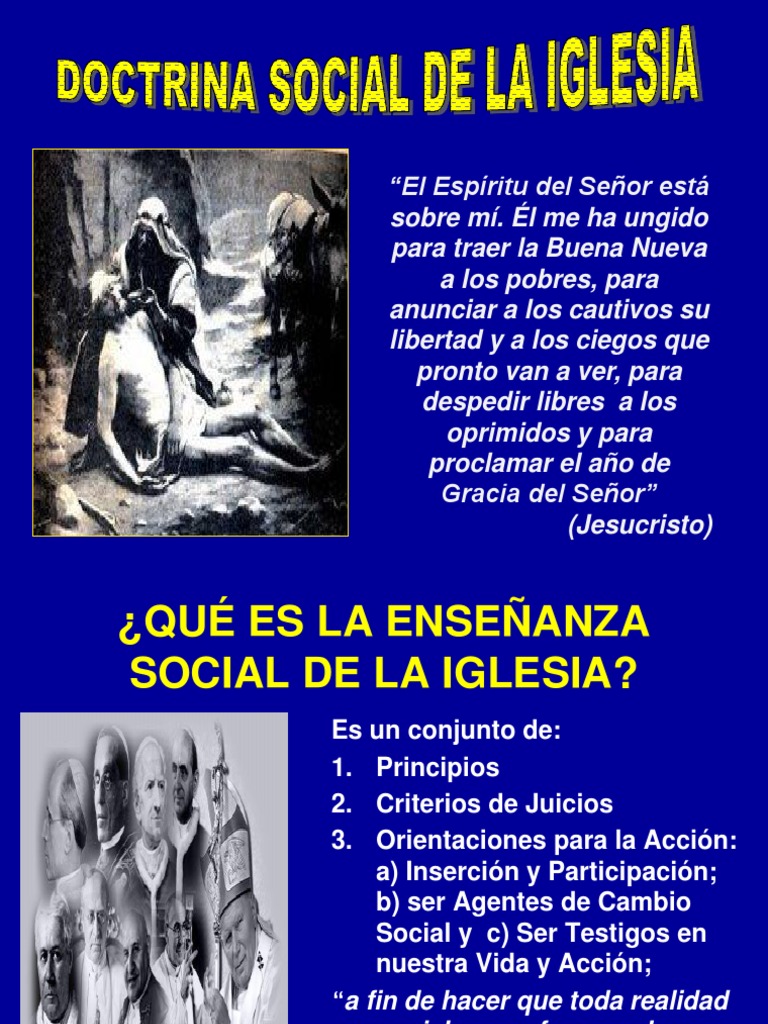 ENCÍCLICAS | Doctrina social católica | Papa