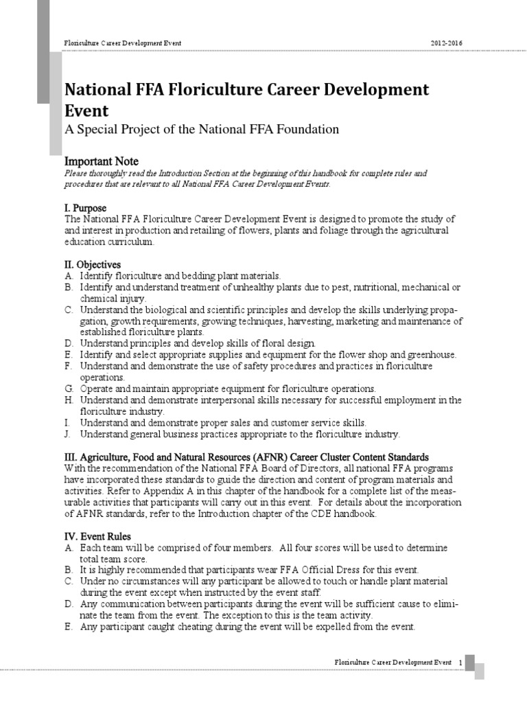 Cde Floriculture 2012 | PDF | Floristry | Sales