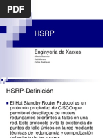 Protocolo HSRP | PDF | Enrutador (Computación) | Redes de computadoras