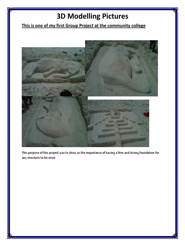 3D Modeling Portfolio Overview | PDF | Art