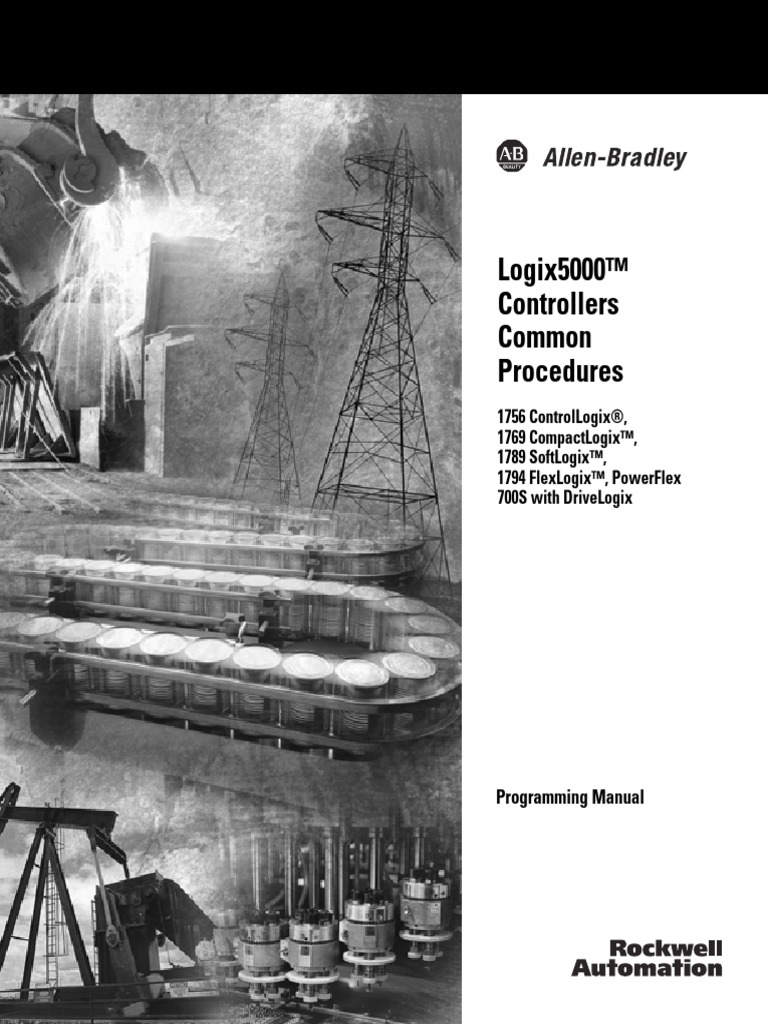 1756 Controllogix Common Procedures Programming Guide Pdf Subroutine Automation