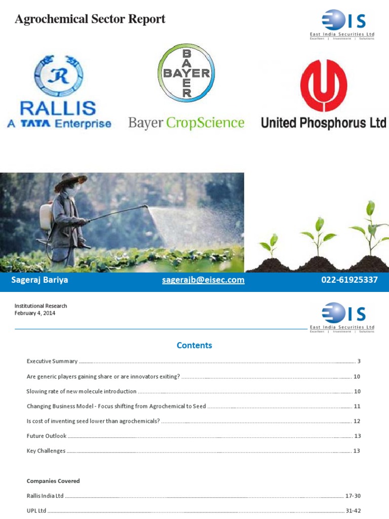 Agrochemical Sector IC Feb'14 Eisec | Download Free PDF | Monsanto | Rice