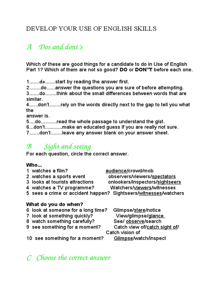 First Certificate | PDF