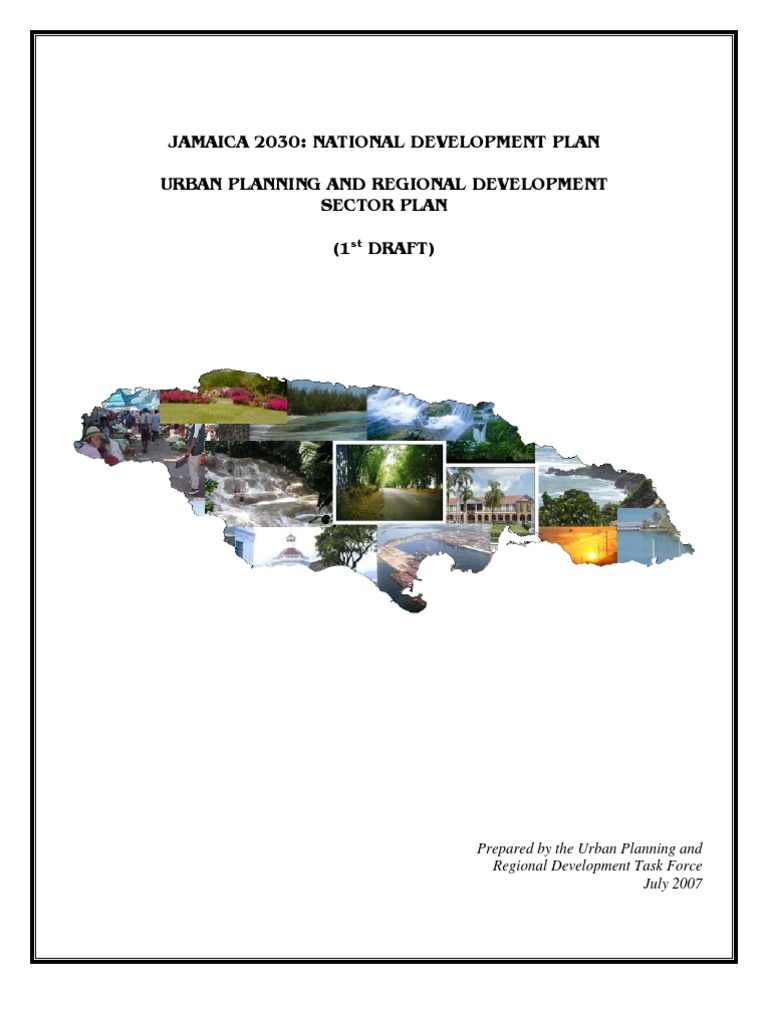 2030 Development Jamaica Planning | PDF | National Environmental Policy ...