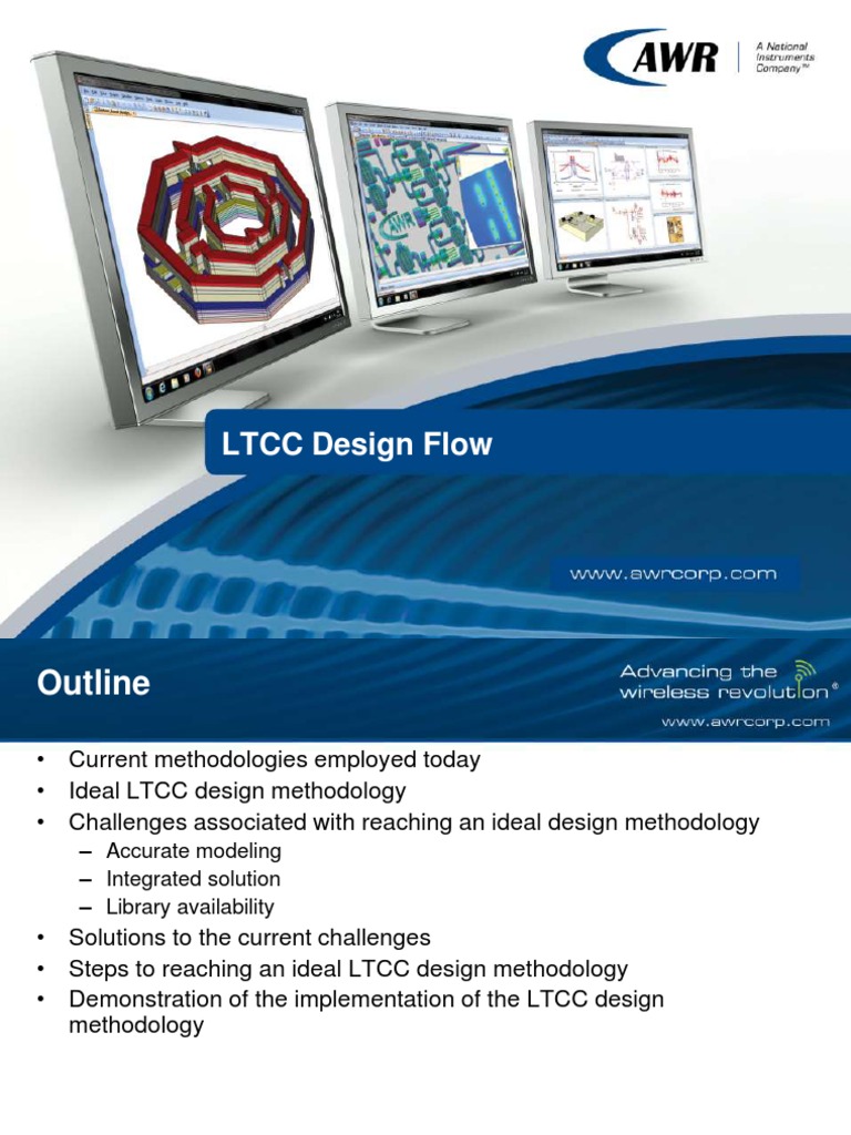 Awr LTCC Design Flow | PDF | Electronic Circuits | Radio