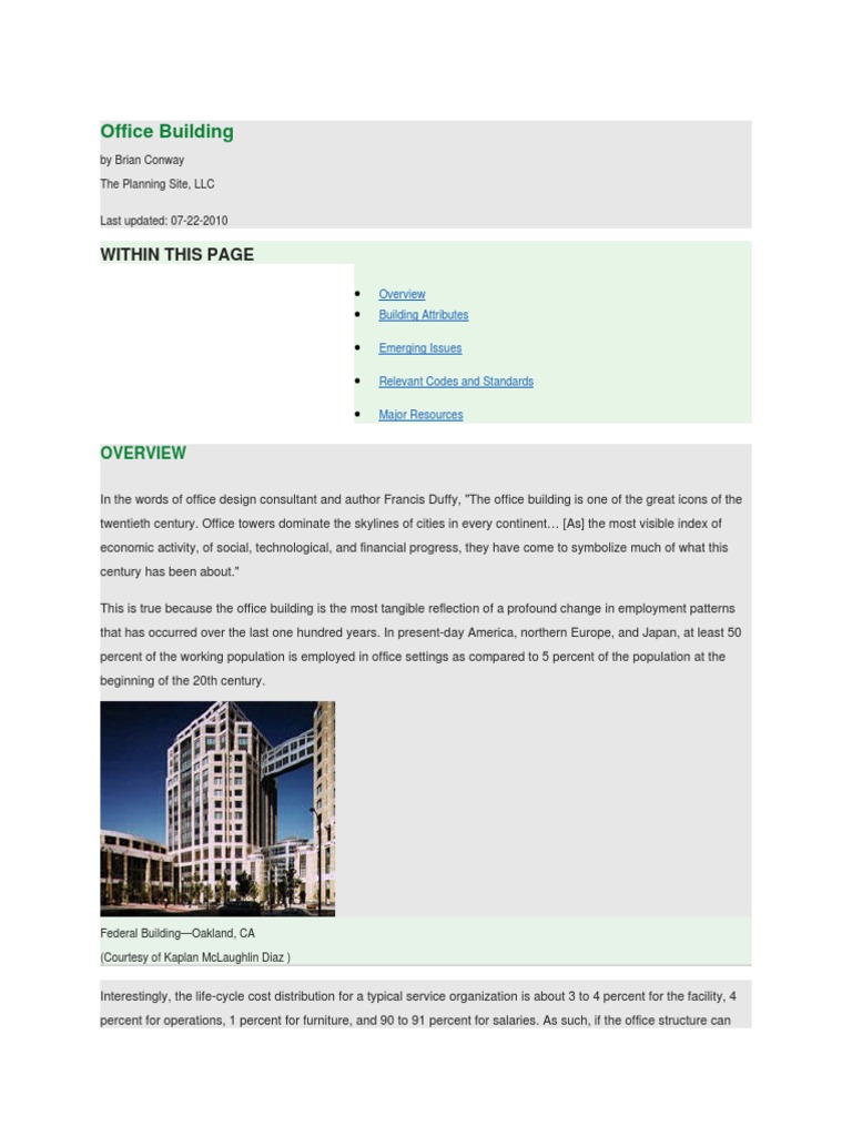 Office Building | PDF | Hvac | Ventilation (Architecture)