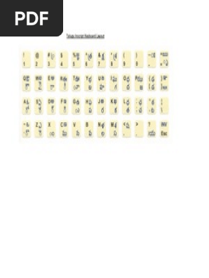5 Free Telugu Keyboard Layouts To Download Download Telugu Font,