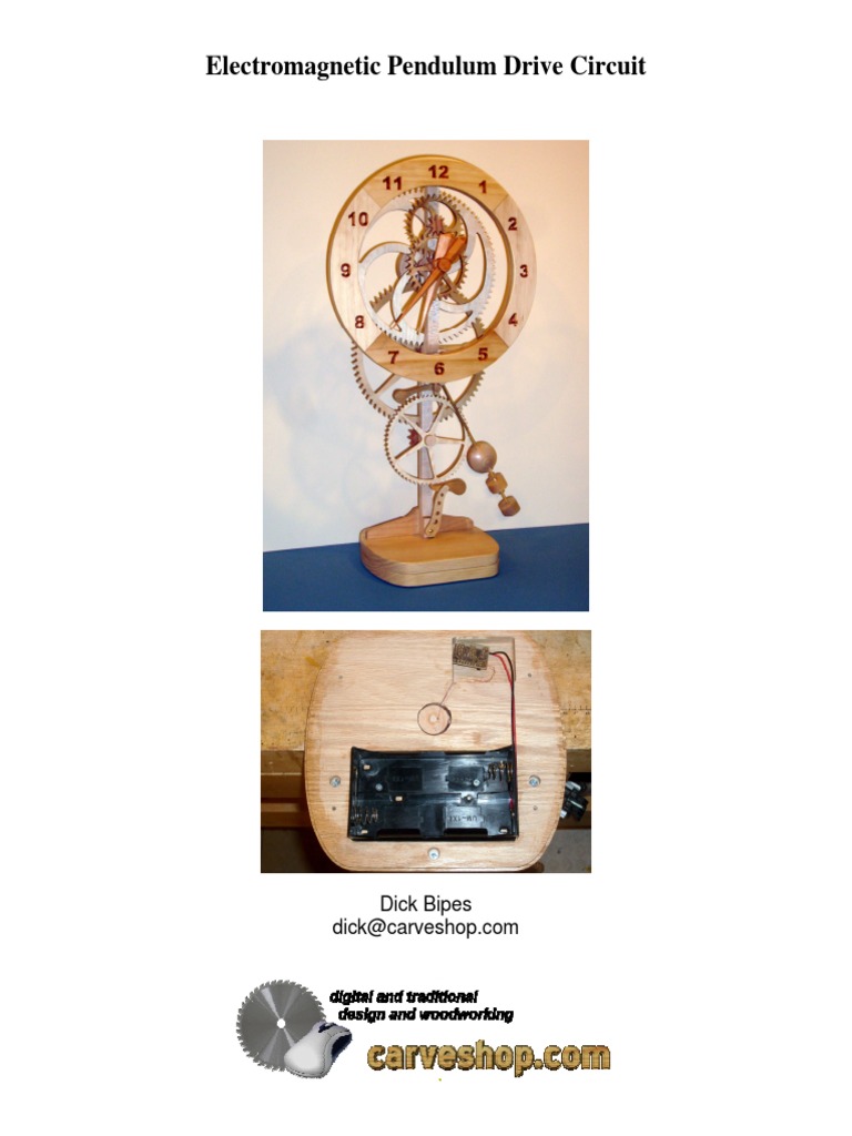 Electromagnetic Pendulum Drive Circuit | PDF | Amplifier | Inductor