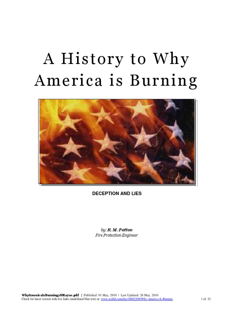 Mcginn Copy - Why America Burns (Final) | PDF | Smoke | Fire Sprinkler ...