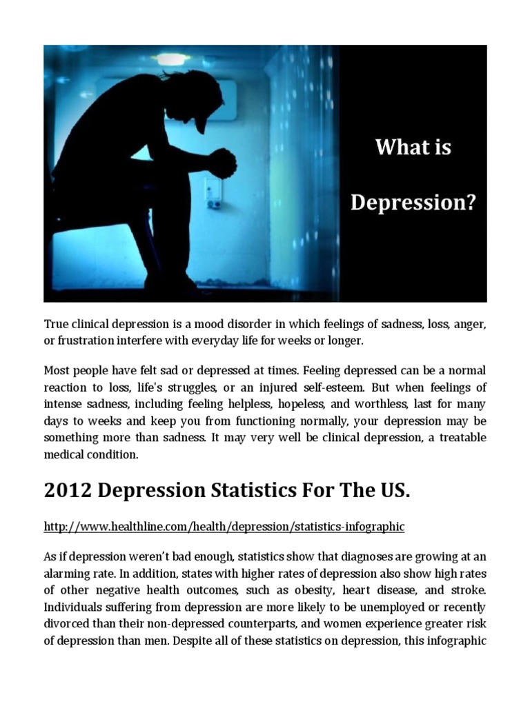 What Is Depression? | PDF | Major Depressive Disorder | Positive Psychology