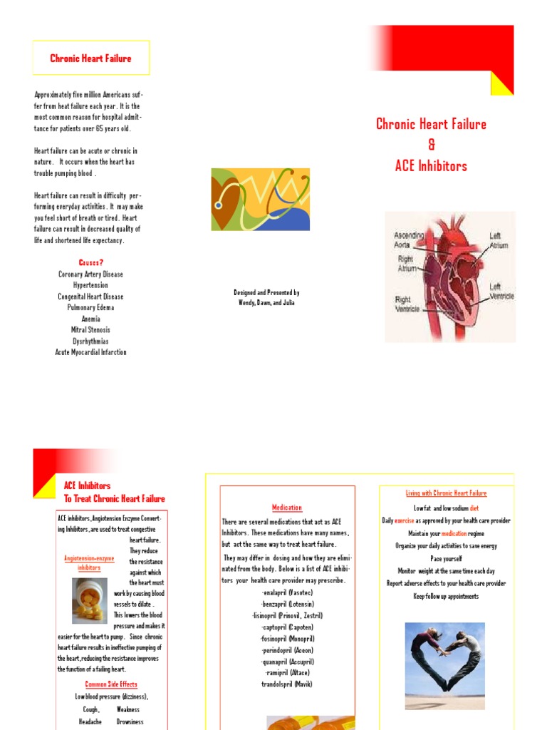 Heart Failure Brochure | PDF | Myocardial Infarction | Heart Failure