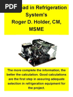 Ice Plant and Cold Storage Design | PDF | Ice | Ton