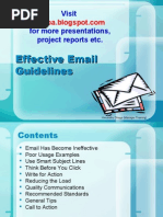 Email Etiquette | PDF | Email | Nonverbal Communication