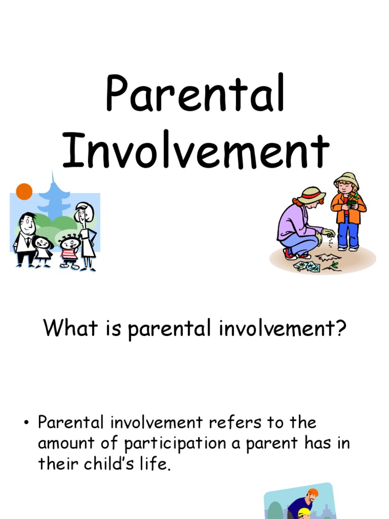 Parental Involvement Powerpoint | PDF | Wellness