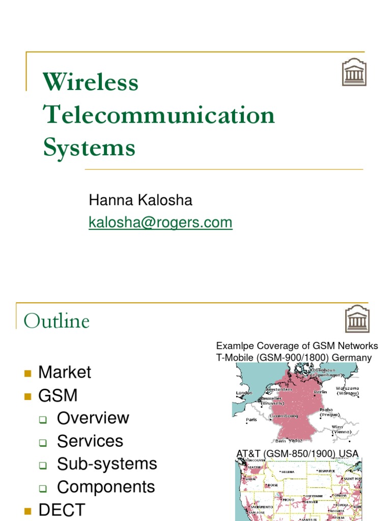 Wireless CommSys | PDF | 3 G | Gsm