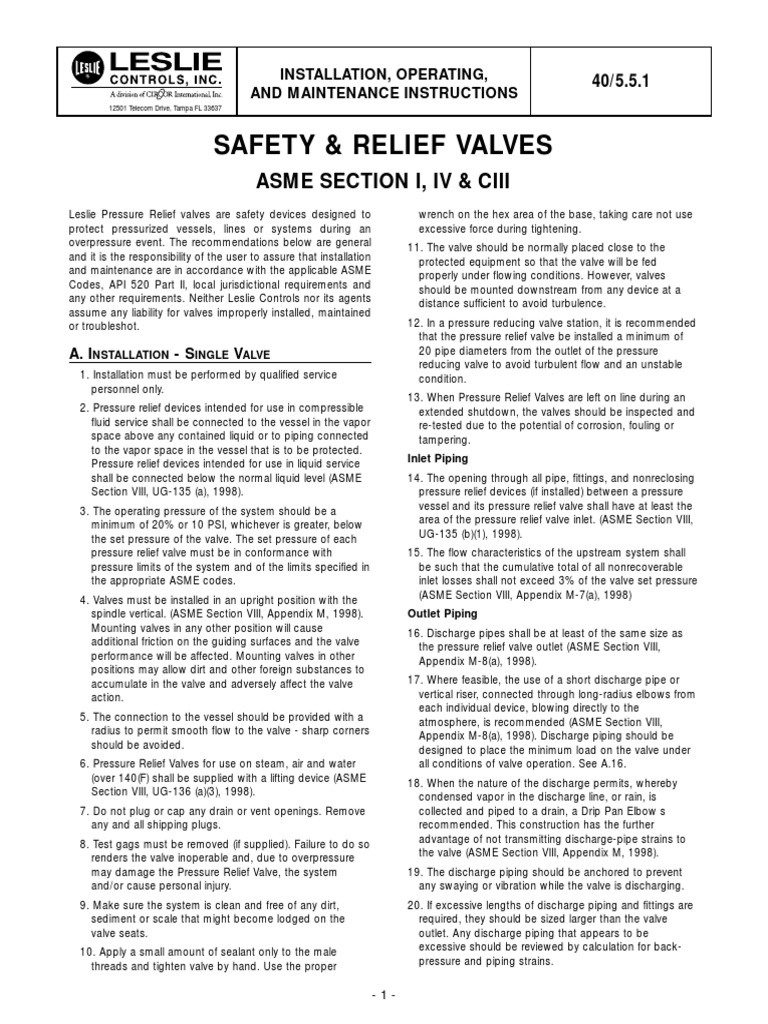 Asme PTC 25 1987 | PDF | Valve | Pipe (Fluid Conveyance)