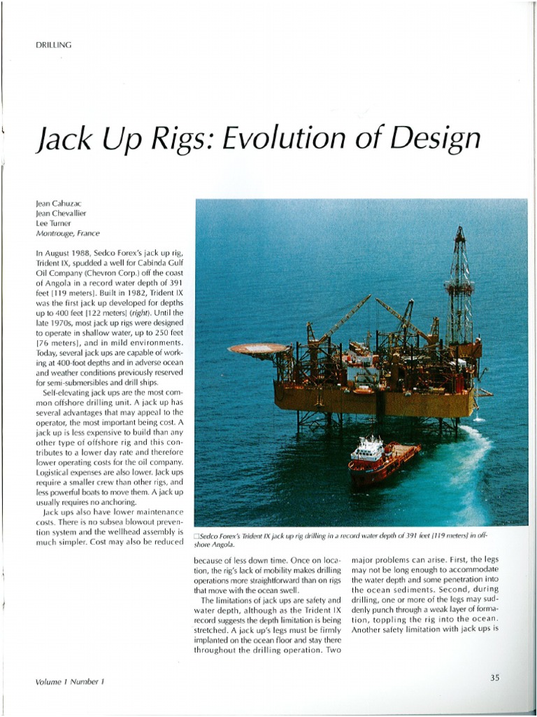 Jack - Up Rig | PDF
