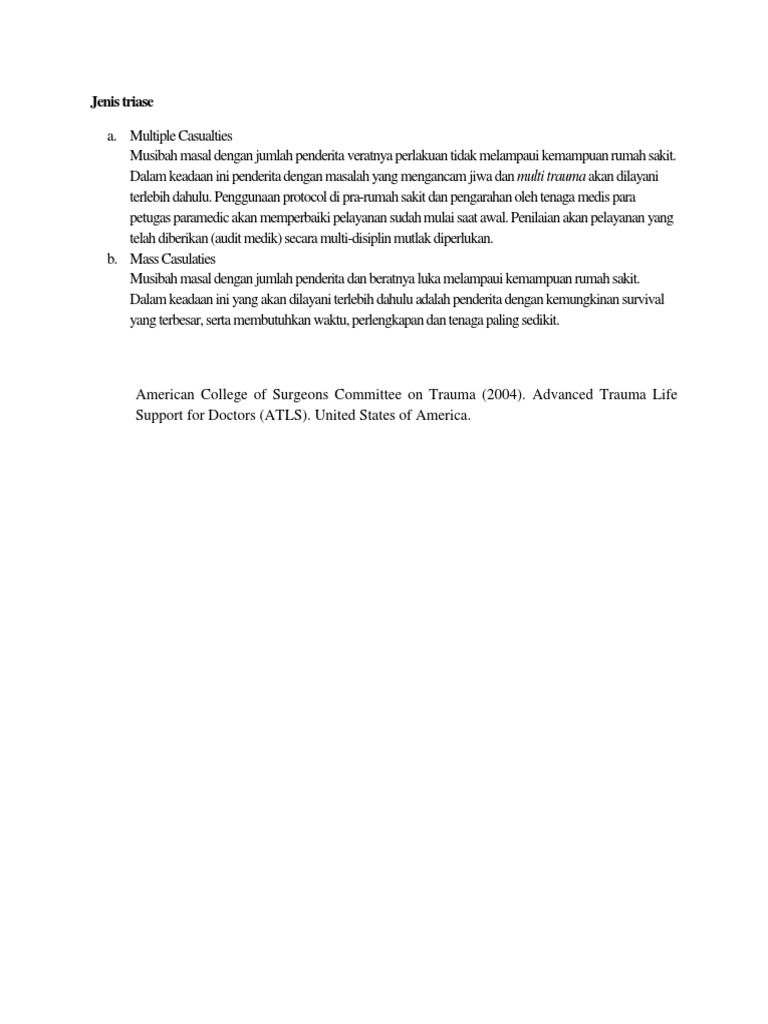 Jenis Triase | PDF