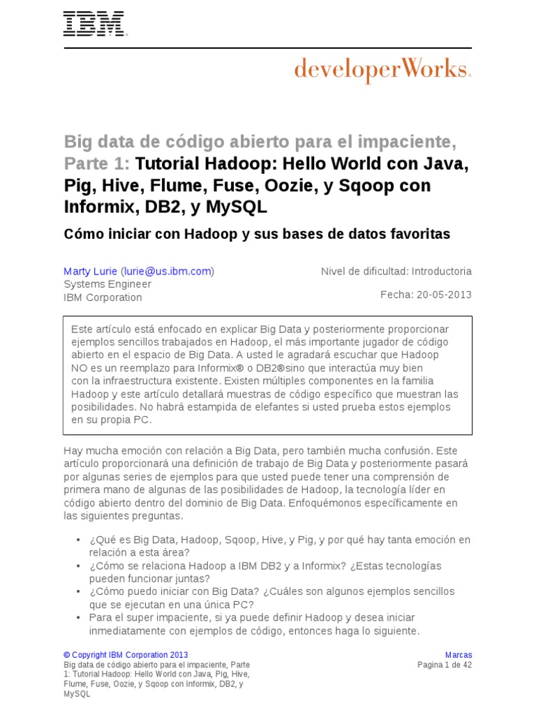 DM 1209hadoopbigdata PDF | PDF