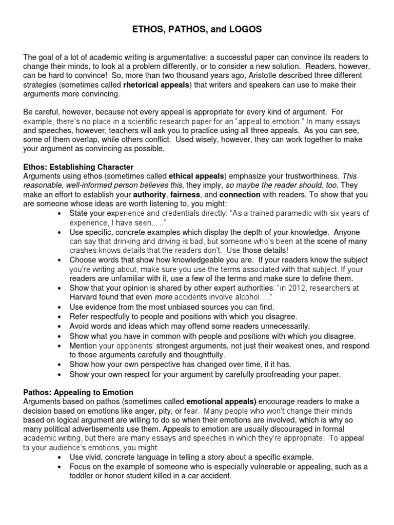 Strategies for Effective Persuasive Writing: Exploring the Rhetorical ...