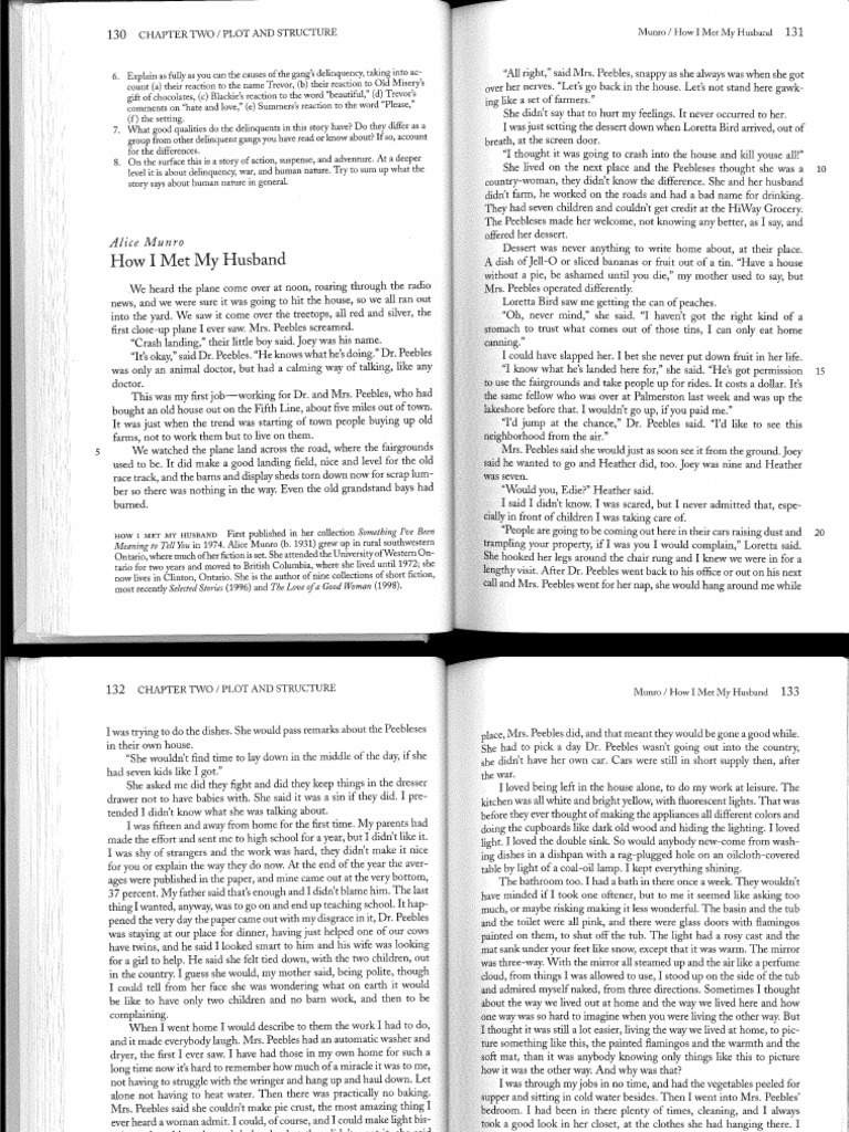 How I Met My Husband by Alice Monroe | PDF