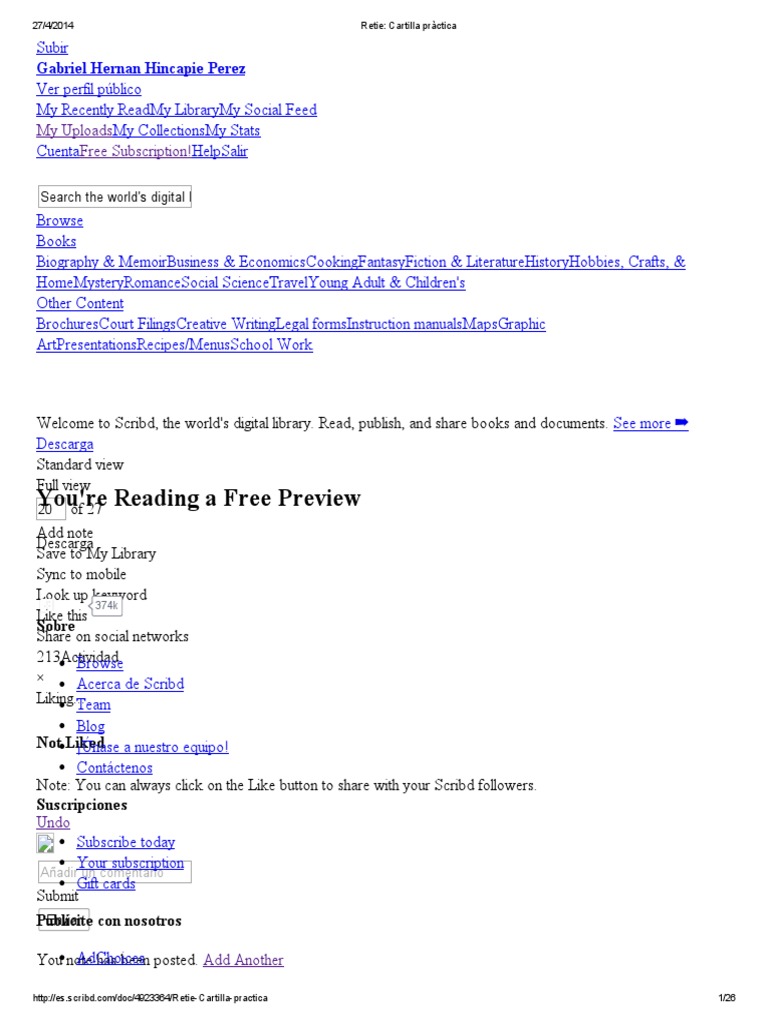 Retie - Cartilla Pràctica | PDF | Scribd | Android (Operating System)